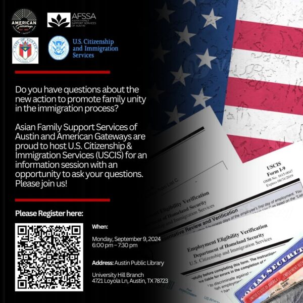 USCIS Session On New Action To Promote Family Unity - Asian Family ...